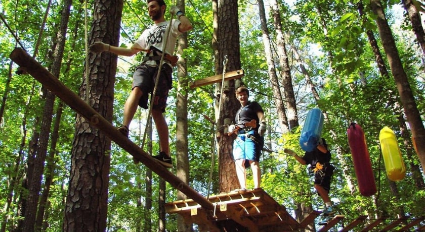 Zip Lining in North Georgia: Where To Go! Blue Sky Cabin Rentals